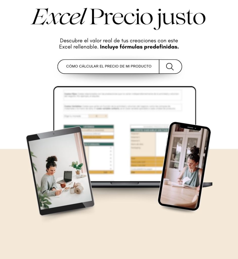 VIP Cálculo de precio | Excel - Marta Bluü